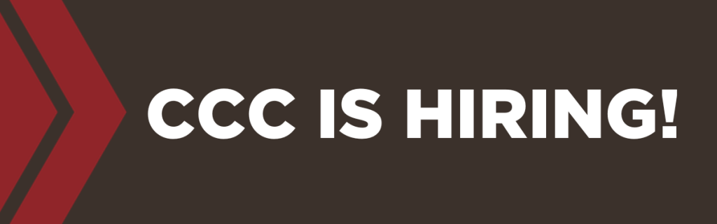 Upcoming Jobs at CCC | Christ Community Church